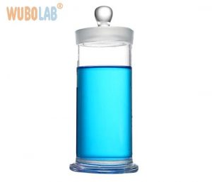 What are the glass containers used in the lab? - WUBOLAB