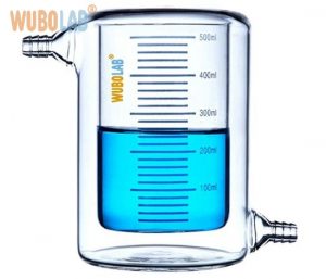 Jacketed Beakers | Jacketed Glass Beaker | Water Jacketed Beaker - WUBOLAB