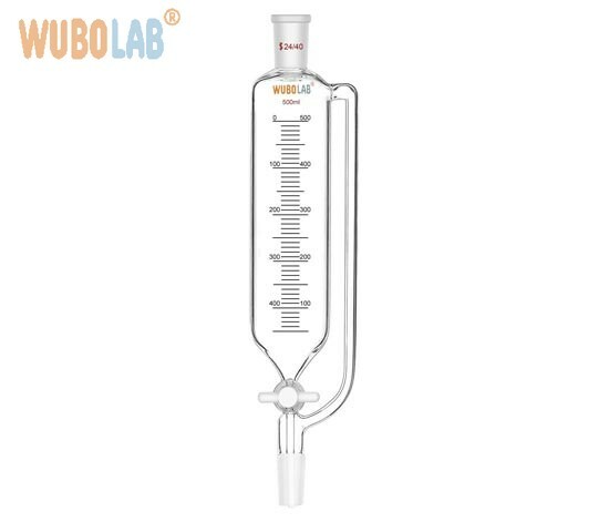 Pressure Equalising Funnel Cylindrical Graduated - Laboratory Glassware ...