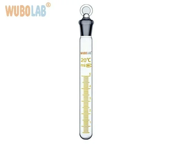Test Tubes Graduated Ground Socket - 【WUBOLAB】